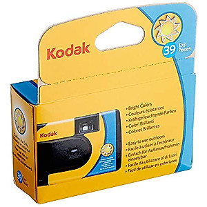Kodak SUC Daylight 39 800iso Disposable Analog Camera – Yellow and Blue