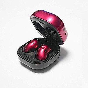 Wireless Bluetooth Headphones with Microphone for iPhone, TWS True Wireless Earbuds with Charging Case for Android,Suitable for Business and Work (Pink)