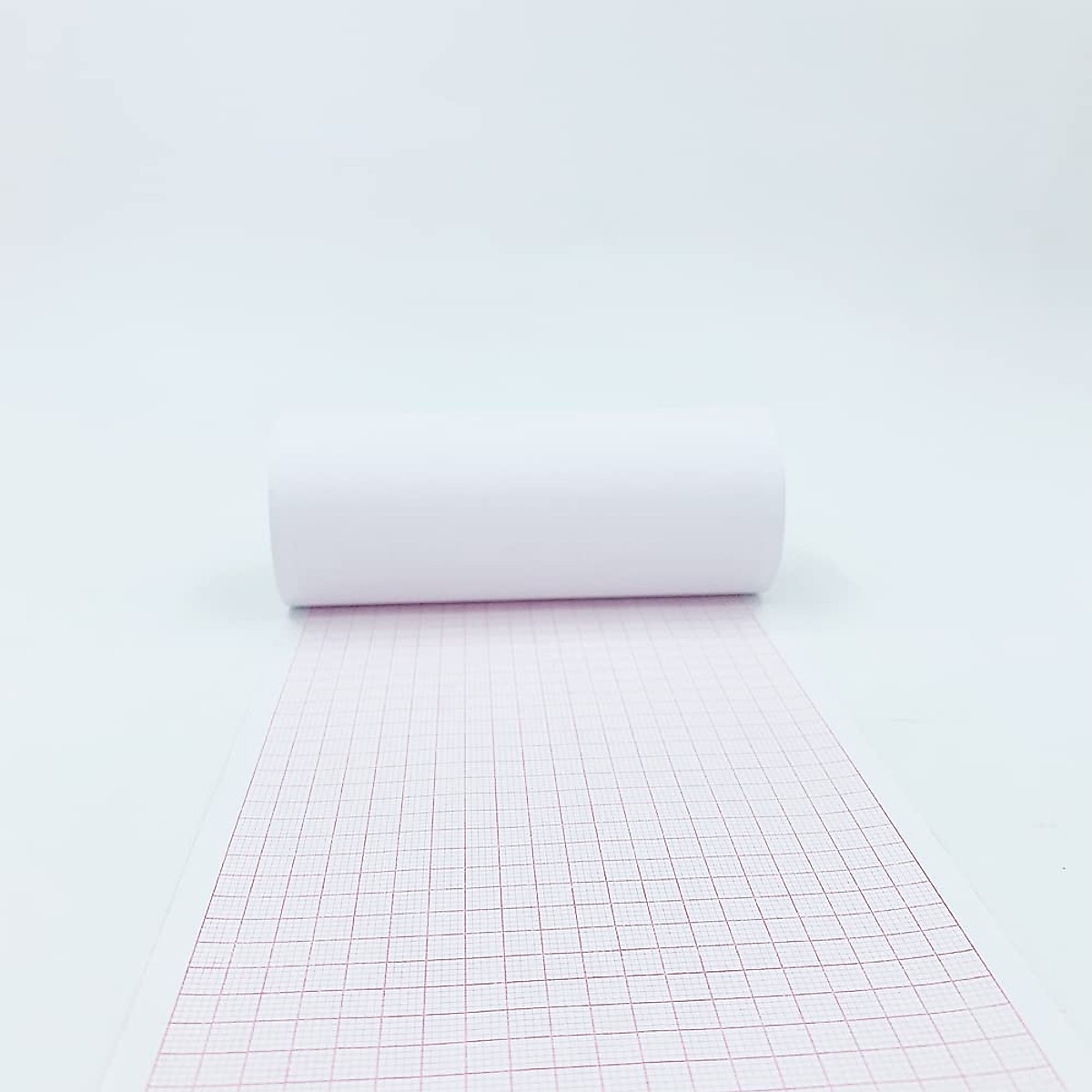 TDOU 2 Rolls Thermal Recorder Paper, Printer Paper for ECG EKG Machine/Electrocardiograph Machine ECG600G (12 Leads 3/6 Channel 110mmx20m)