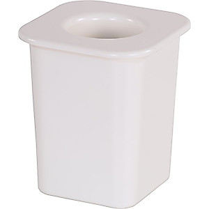 Carlisle FoodService Products CM110802 Coldmaster Whipped Cream Can Chiller, 9.38" Height, 7.06" Width, 7.06" Length, ABS, White
