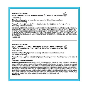 Peter Thomas Roth | Water Drench Hydration Heroes 3-Piece Kit | Hyaluronic Acid Skin Care Kit, Water Drench Glow Serum, Moisturizer and Eye Gel