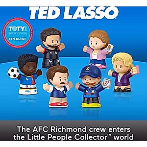 Little People Collector Ted Lasso Special Edition Set In Display Gift Box For Adults & Fans, 6 Figures