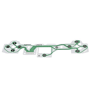 Kafuty-1 5 Set Flexible Flat Cable for PS5 Gamepad Handle, FPC Flexible Cable Replacement Part Accessory for PS5, Replacement Flex Ribbon Circuit Board for PS5 Controller Conductive Film