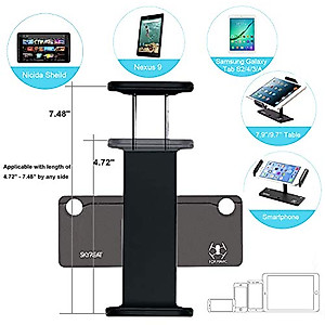Skyreat Mavic Mini Air Pro Foldable Aluminum Metal 4-11" Ipad Tablet Mount Holder for DJI Mavic 2 Pro,Zoom/Mavic Pro/Mavic Air,Spark Accessories Remote Controller