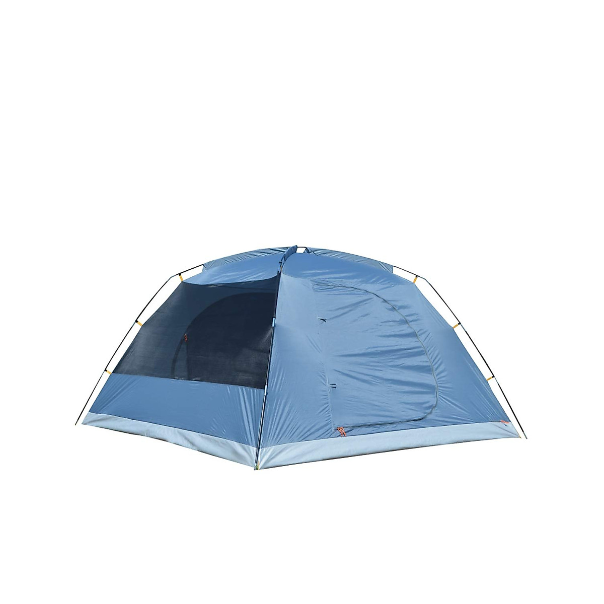 NTK Omaha GT 5-4 Person Tent for Camping | 9x9 ft Camping Tent with Waterproof Dome, Breathable Mesh & 2 Doors | Instant Tent for 5 Person | 2500 mm Warm & Cold Weather Outdoor Tent