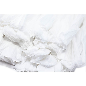 KLEEN HANDLER Disposable Industrial Mop Head Replacement, Non-Woven Cut End Floor Cleaning Wet Mop Head Refill (Pack of 12)