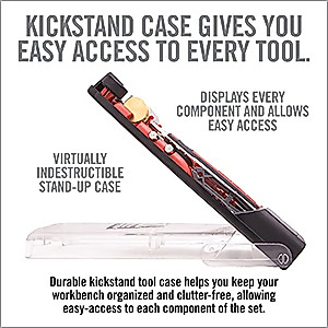 Real Avid ACCU PUNCH HAMMER AND MSR PIN PUNCH SET, Red, Non Marring Punch Pin Starter US