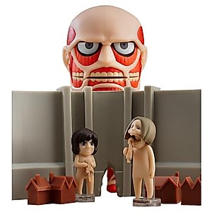 GOOD SMILE COMPANY Attack on Titan: Colossal Titan Nendoroid Action Figure Renewal Set