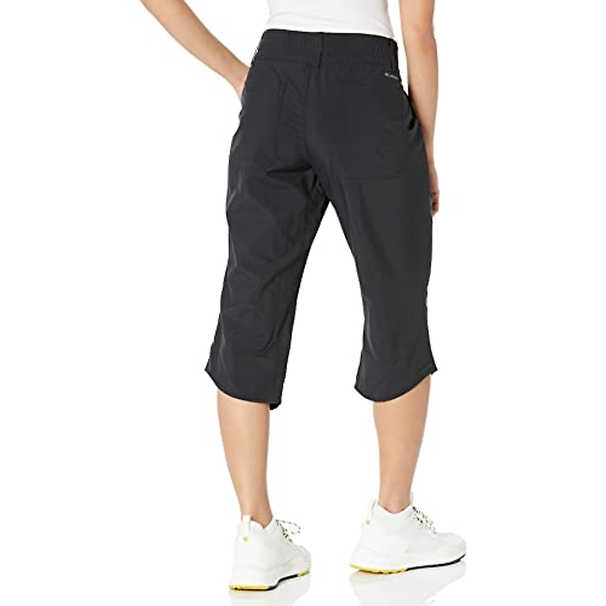 Columbia Women's Summerdry Knee Pant, Black, Medium