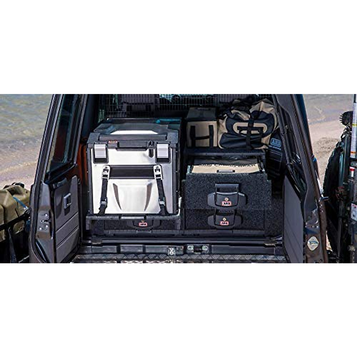 ARB 10100300 Brown Cargo Gear Stormproof 50 L (3200 cubic inches of storage) Ideal to keep your gear organized and dry