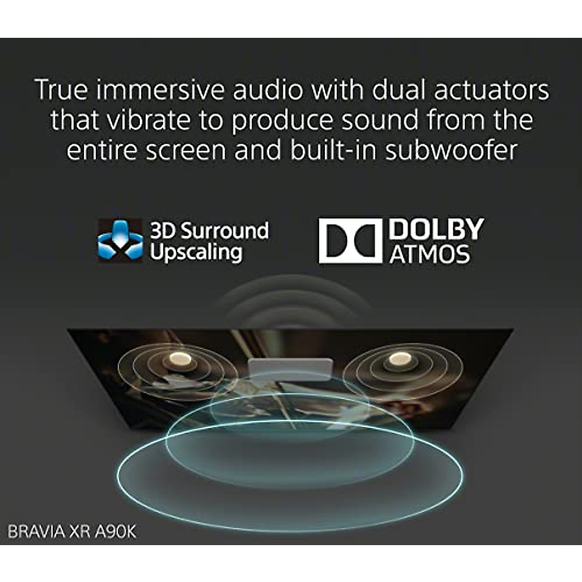 Sony 42 Inch 4K Ultra HD TV A90K Series: BRAVIA XR OLED Smart Google TV with Dolby Vision HDR and Exclusive Features for The Playstation® 5 XR42A90K- 2022 Model