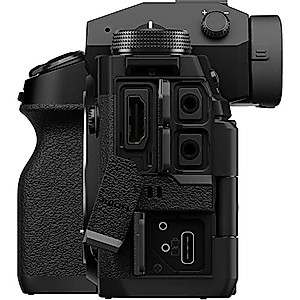 Fujifilm X-H2S Mirrorless Digital Camera (Body Only) (Black, 16756924) Bundle with Corel Photo Editing Software + Large Camera Bag + Lens Cap Keeper + Deluxe Camera Cleaning Kit + More