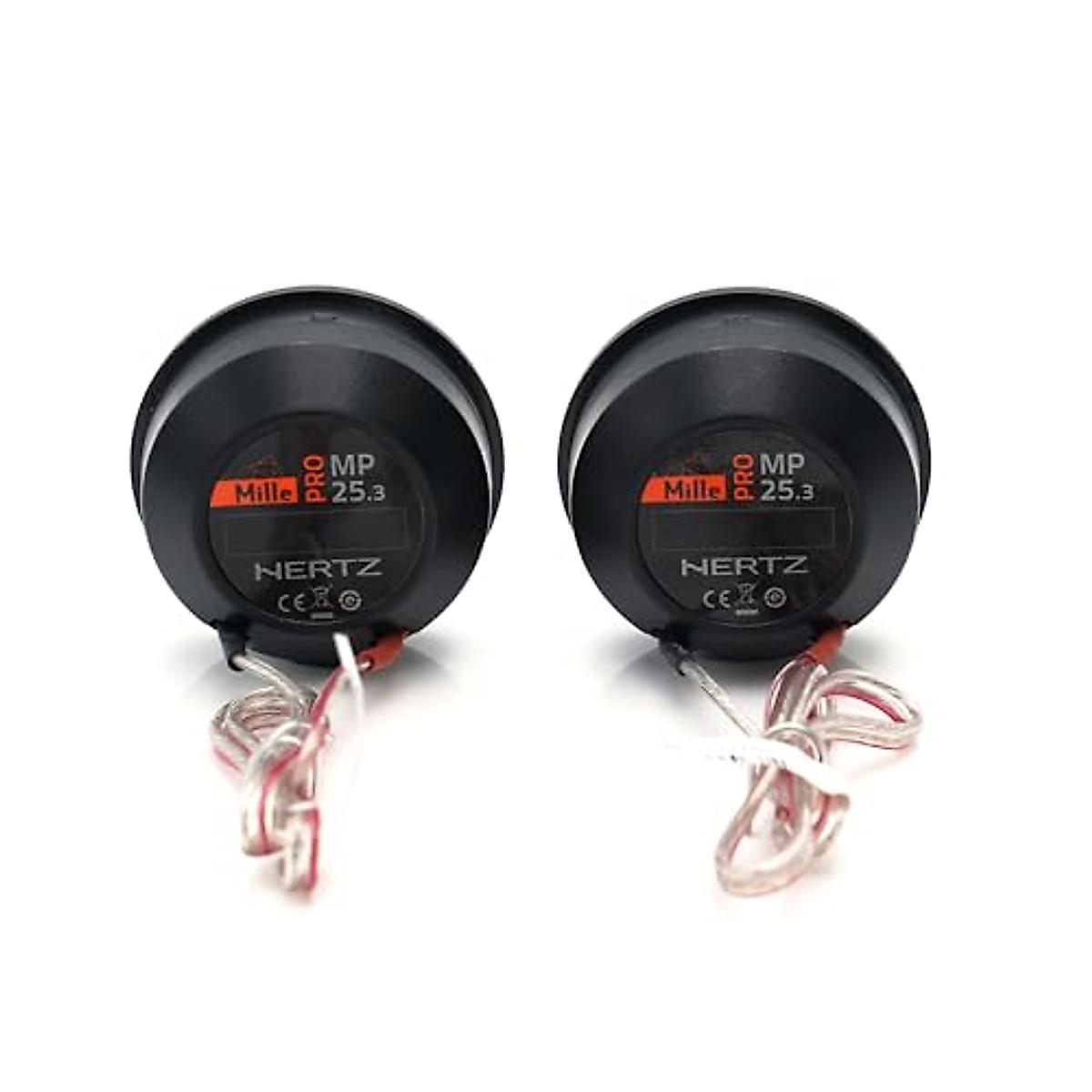 Hertz Mille Pro Series MP-253 Pair of 1" PRO Tweeters with Neodymium Magnets