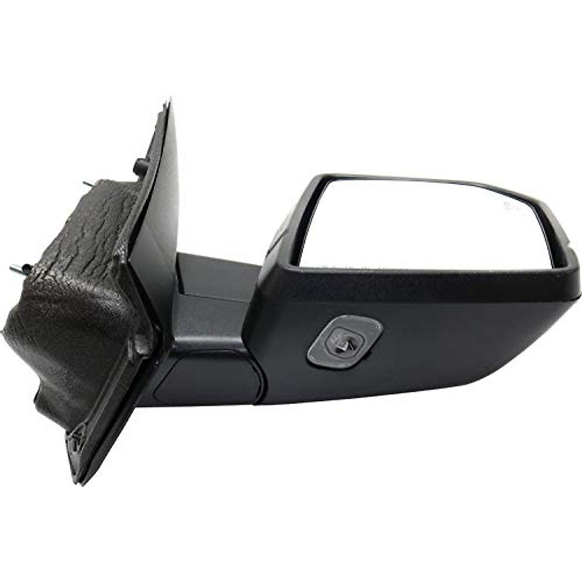 Kool Vue Right Power Heated Mirrors for Ford F-150 2015-2017 Power Fold With Signal Light, Blind Spot Monitor, Memory & Puddle Lamp; Without Auto-Dimming Chrome