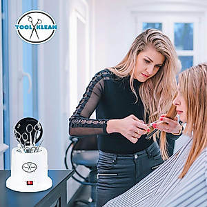 Tool Klean Pro Sanitizer for Nail Tools - USA Professional Grade Sanitizing Machine - Salons, Barbers, Grooming, Manicure, etc. - EPA Registered, Lab Certified 99.99% Germ Kill in 3 Mins - Pink