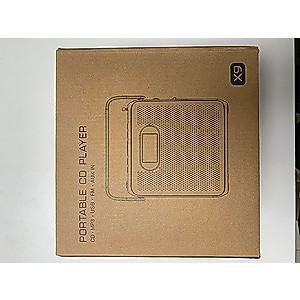 KOVCDVI CD Player Portable Bluetooth CD Player with Speakers Boombox CD Walkman FM Radio CD Player for Home with LCD Display Handle Design Support USB AUX Playback Headphone Jack