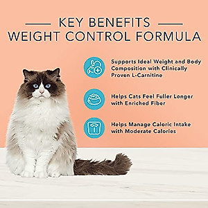 Blue Buffalo True Solutions Healthy Weight Natural Weight Control Adult Wet Cat Food, Chicken 3-oz cans (Pack of 24)