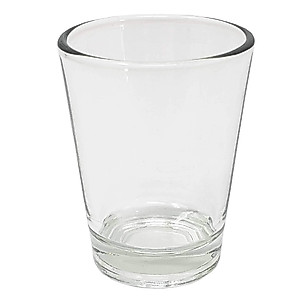 LavoHome Round 2 oz. Shot Clear Glasses With Heavy Base (3)