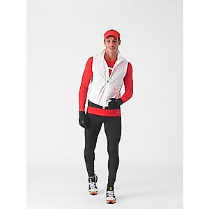 Salomon Men's Standard Cross Run Tight, Deep Black, Large