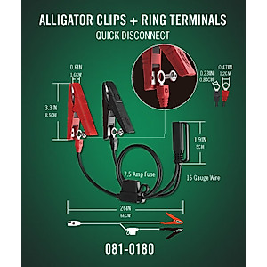 Battery Tender WaveCharge 6 AMP - 2 Bank Multibank Charger - 3 AMPs Per Bank - Selectable 12V / 6V - Smart and Switchable Multi Battery Charger and Maintainer - 022-1002-DL-WH