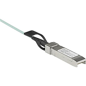 StarTech.com Dell EMC AOC-SFP-10G-3M Compatible 3m/9.84ft 10G SFP+ to SFP+ AOC Cable - 10GbE SFP+ Active Optical Fiber - 10Gbps SFP Plus/Mini GBIC/Transceiver Module Cable (AOCSFP10G3ME)
