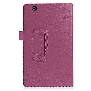 Asng LG G Pad X 8.0 / G Pad III 8.0 Case - Slim Folding Stand Cover Smart Case for LG G Pad X 8.0 (V521) / AT&T (V520) / LG G Pad III 8.0 (V525) 8-Inch Tablet (Purple)
