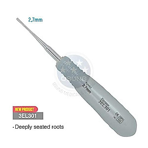 Osung Dental Elevator With Plastic handle, E 301. 2.7mm tip - 3EL301