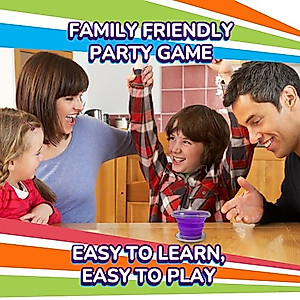 Foxmind Slam Words Quick Word Game, Educational Alphabet Dice Games to Improve Vocabulary, 20 Minute Travel Board Games for 2 or More, Word Board Games for Family Night, Parties