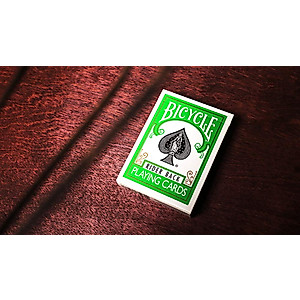 MMS Cards Bicycle Green Back USPCC Trick