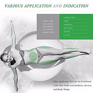 Ultimate Defining Body Gel Applicator Lipo Gel Cream it Works For Firming Toning Contouring - 150 Ml