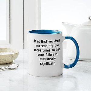 CafePress If At First You Don?T Succeed Mugs Ceramic Coffee Mug, Tea Cup 11 oz