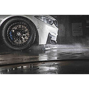 Adam's Undercarriage Cleaning Wand x MTM Hydroparts Complete Kit - Engineered in Collaboration with MTM Hydroparts - Military Grade Materials Deliver High PSI to The Underside of Your Vehicle