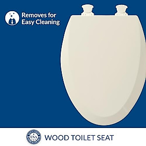 Bemis 1500EC 346 1500EC-346, 1 Pack Elongated, Biscuit/Linen