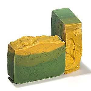 FALLS RIVER SOAP COMPANY Avocado Soap (4Oz) - Handmade Soap Bar with Jasmine Essential Oils and fresh Avocado slurry - Organic and All-Natural