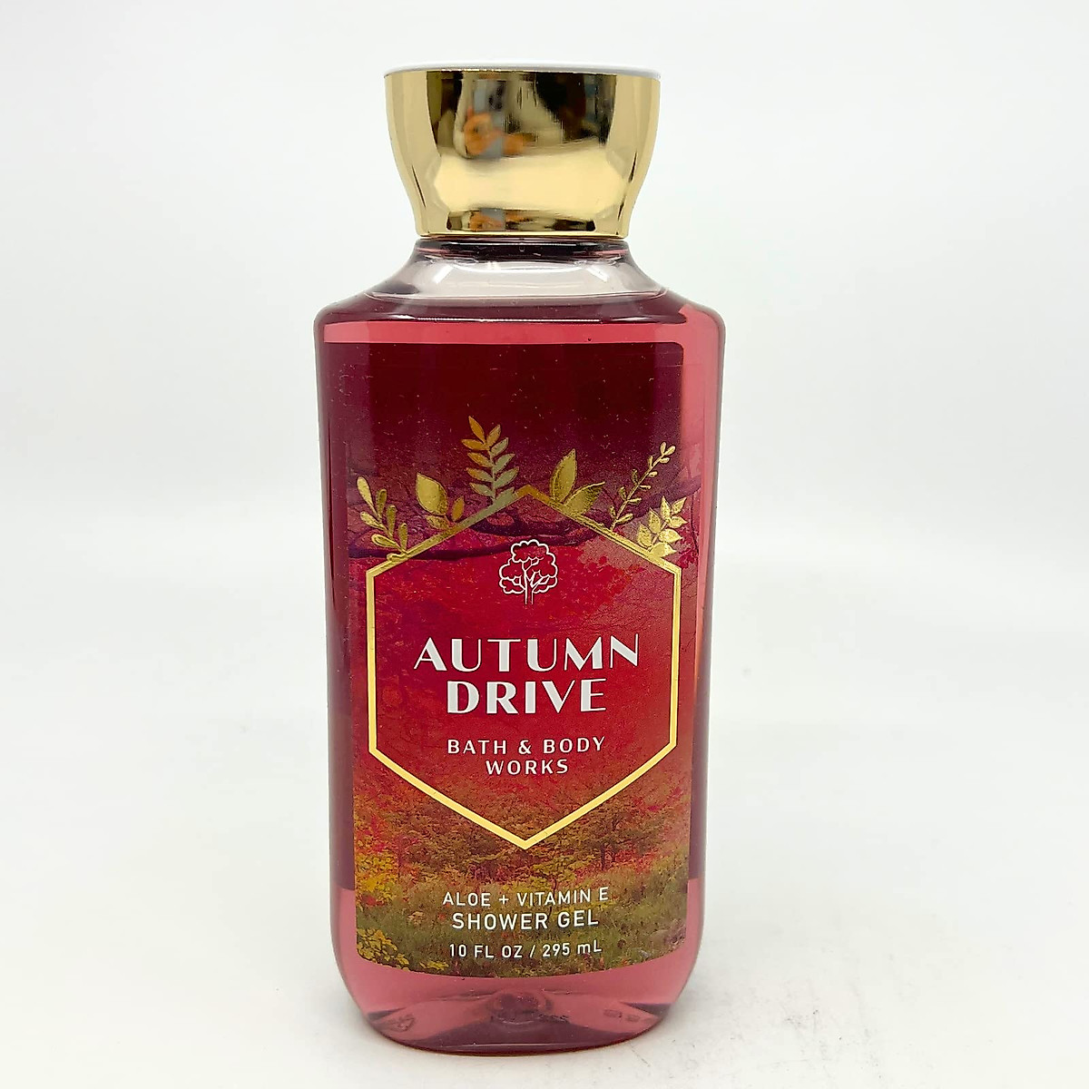 Bath & Body Works - Autumn Drive - 2 pc bundle - Aloe + Vitamin E Shower Gel 10 fl oz, and Daily Nourishing Body Lotion 8 fl oz - 2022 FALL Scents