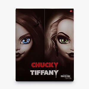 Skullector Chucky and Tiffany Doll 2-Pack