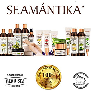 Puffy Eyes Treatment Instant results – Naturally Eliminate Wrinkles, Puffiness, Dark Circle and Bags in Minutes – Hydrating Eye Cream w/ Green Tea Extract, Dead Sea Minerals by SEAMANTIKA – .8 oz