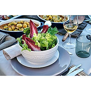 STAUB Ceramics Universal Bowl Set, 6.5-inch, White