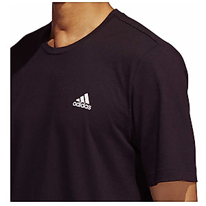 adidas Men's AEROREADY Designed 2 Move Sport Stretch Tee, Black/White, X-Large