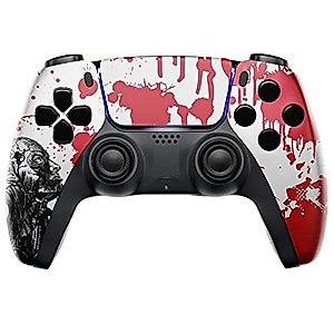 Custom Wireless Controller compatible with PS5 Exclusive Unique Design | Personalize Your Gaming Experience with Unique Design and Exceptional Performance| Compatible with Playstation 5 (Zombie)