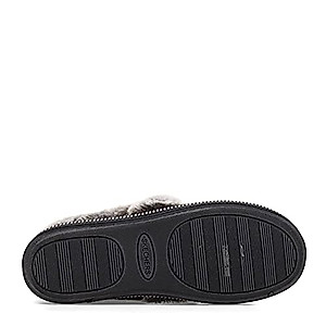 Skechers Women's Cozy Campfire Wakey Slipper, Charcoal, 9