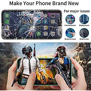YOXINTA for iPhone XR Screen Replacement 6.1 inch Touch Screen LCD Display Digitizer iPhone Xr Frame Assembly Repair Tool and Adhesive Strips Compatible with Model A1984, A2105, A2106, A2108