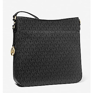 Michael Kors Jet Set Travel Large Messenger Bag (Black)