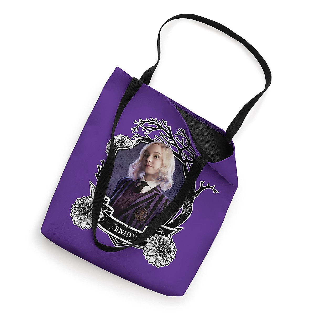 Wednesday Nevermore Frame Enid Tote Bag