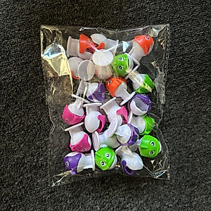 Haktoys Replacement Kit for Fishing Game Board, Non-Magnetic Extra Parts Set - Pack of 21 Fish