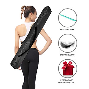 FBSPORT 8ft Balance Beam: Folding Floor Gymnastics Equipment PU Leather for Kids Adults,Non Slip Rubber Base, Gymnastics Beam for Training, Practice, Professional Home Training