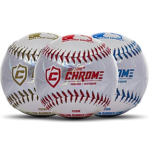 Franklin Sports - Soft Strike® - Hollow Core Chrome Teeball - MLB - Youth Tball - Baseball + Softball - Indoor & Outdoor Use