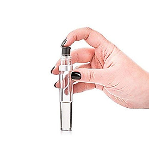 Onwon 2 Pcs 8 mL Empty Mascara Tubes With Eyelash Wand, Rubber Inserts and Funnels for Castor Oil, Ideal Kit for DIY Cosmetics, Includes 2 tubes, 2 rubber inserts and 2 funnels