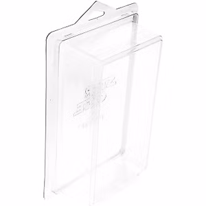 Protech STAR1 Star Case Storage / Display for Vintage and Modern Standard Style Star Wars Carded Figure, 6" W x 9" H x 2" D, 10-Pack
