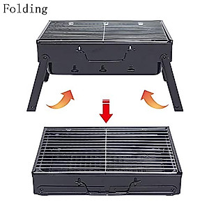Guoguocy BBQ Barbeque Barbecue Grills,BBQ,Household Charcoal Grills,Garden Outdoor Portable Barbecue Tools,2-5 People